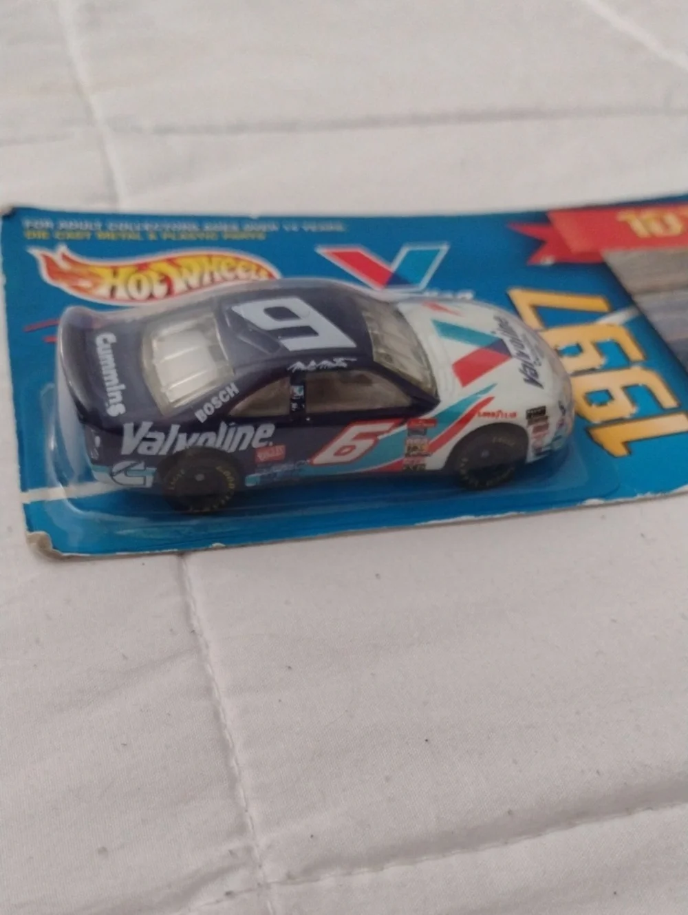 Hot Wheels | Toys | Hot Wheels Valvoline Synpower White And Blue Racing ...